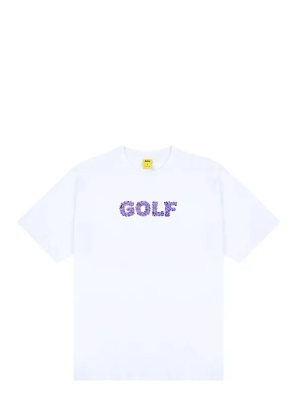GOLF WANG Pale Bloom Logo T-shirt - White