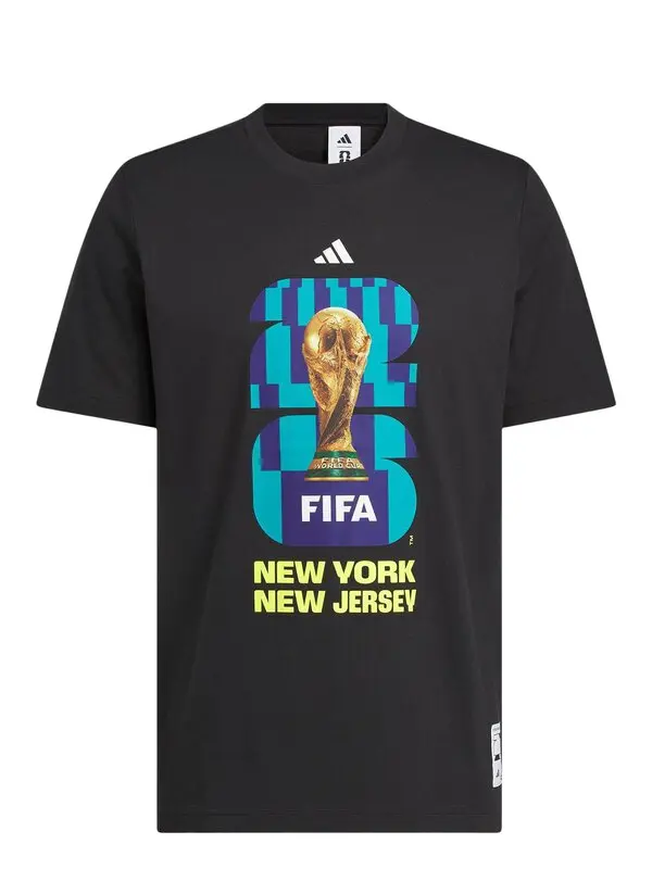 Adidas Fifa World Cup 26 Graphic T-shirt - Black