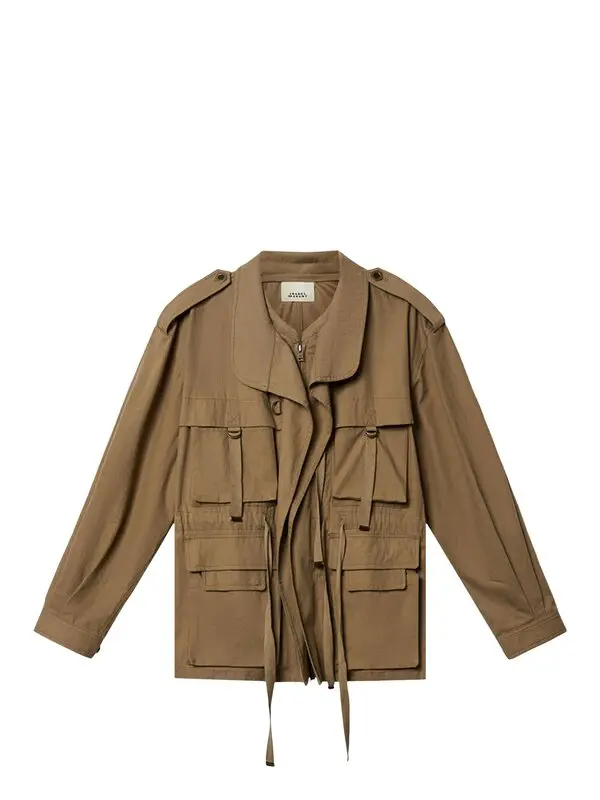 Isabel Marant Étoile Beriza Utility Jacket - Tan