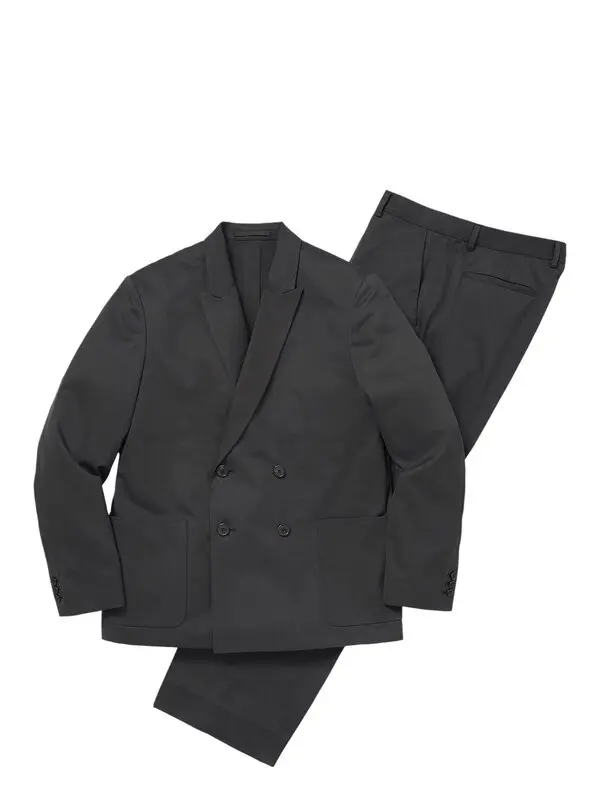 Supreme Sea Island Cotton Suit - Black
