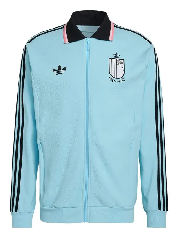 Adidas Belgium Away Anthem Track Jacket - Blue