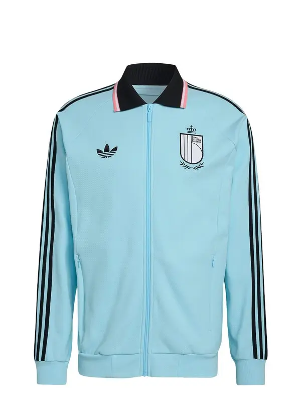 Adidas Belgium Away Anthem Track Jacket - Blue