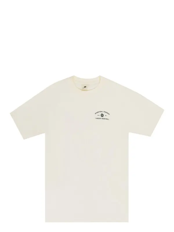 Aimé Leon Dore Short-sleeve Court Tee - Cream