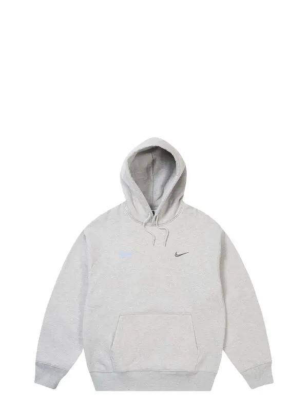 PALACE X Nike Font Swoosh Hoodie - Grey