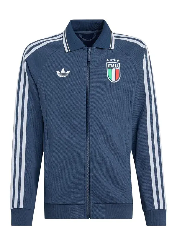 Adidas Italy Away Anthem Track Jacket - Blue