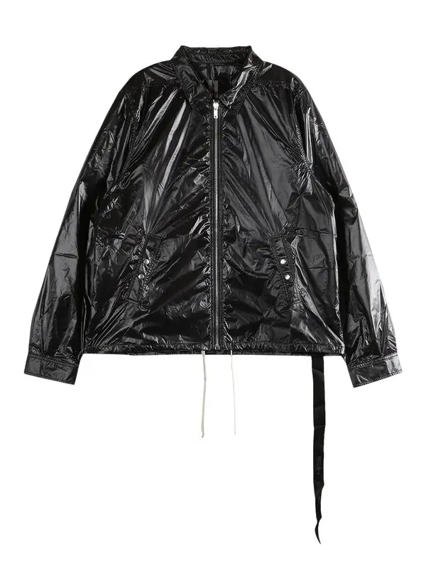 Rick Owens Zip Front Jacket - Black