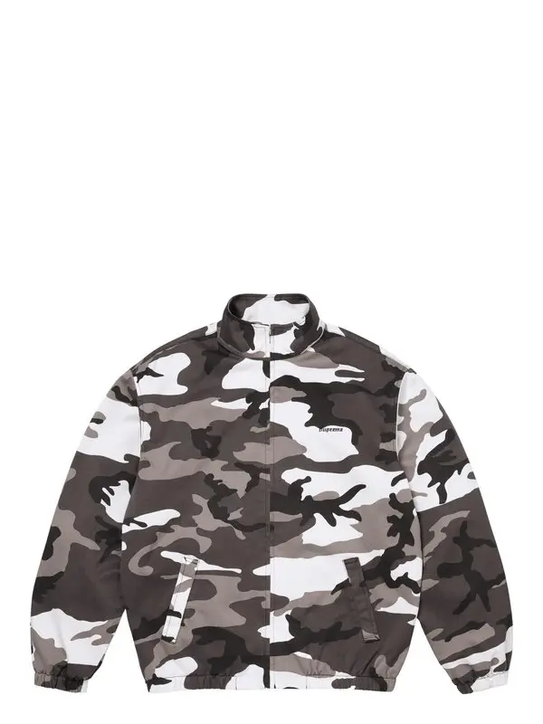 Supreme Snow Camo Harrington Jacket - White