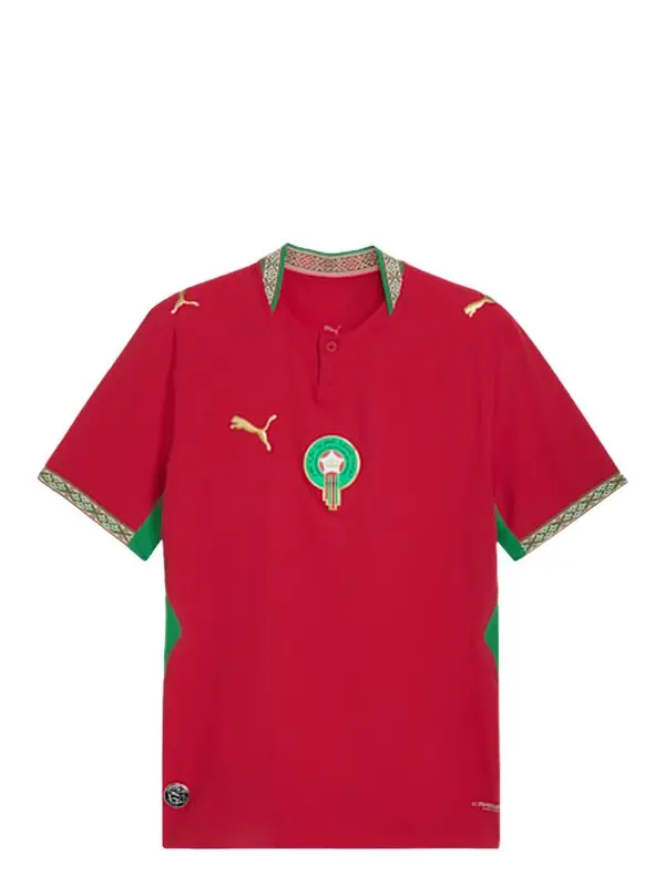 PUMA Morocco Authentic Home Jersey - Red
