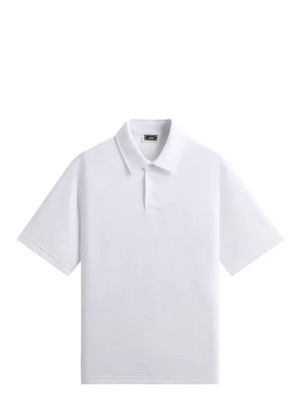 Kith Double Face Jersey Heathrow Polo - White