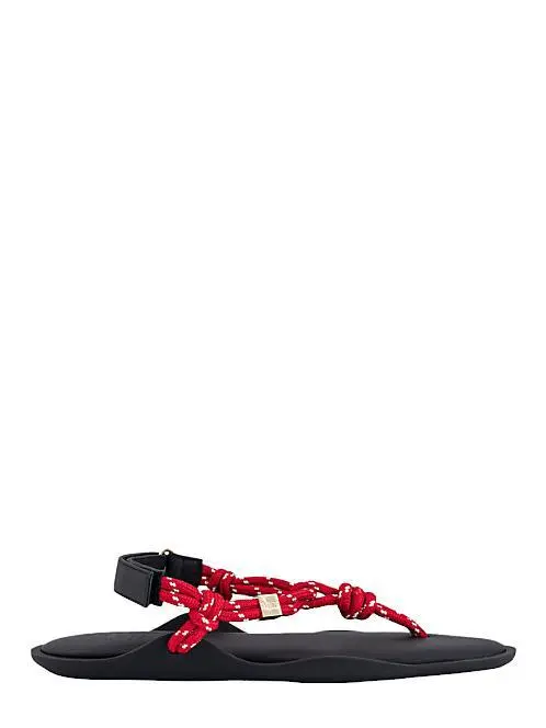 Flowze Flòwze Woven Rope Sandals - Red