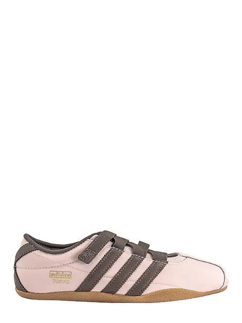 Adidas Tokyo Leather Mary Jane Trainers - Sandy Pink Earth Strata