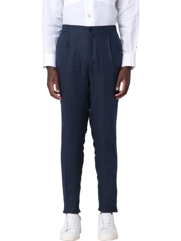 Kiton Tailored Trousers - Blue