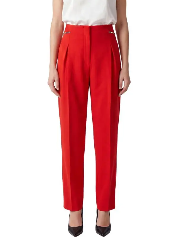 Sportmax Tailored Trousers - Red