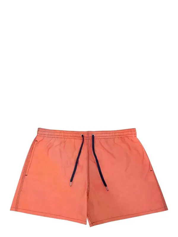 Malo Drawstring Side-pocket Swim Trunks - Orange