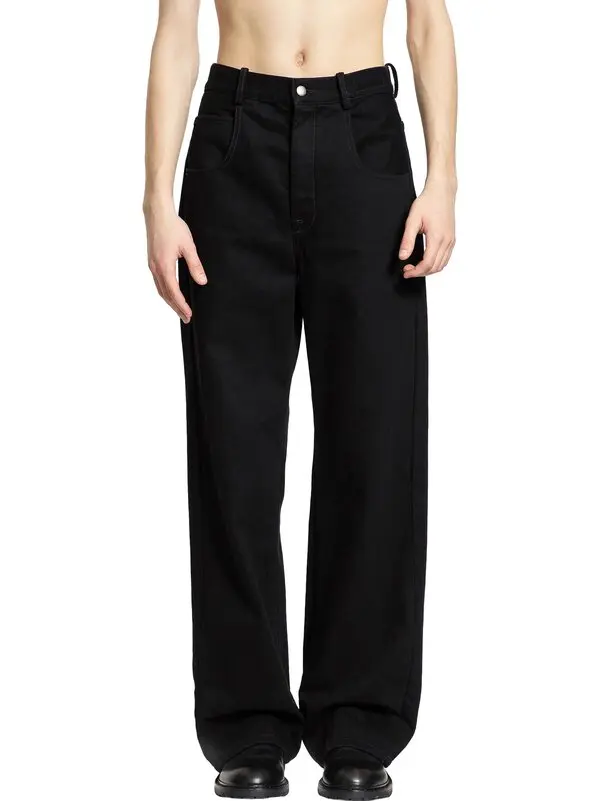 ANN DEMEULEMEESTER Claire Comfort Jeans - Black