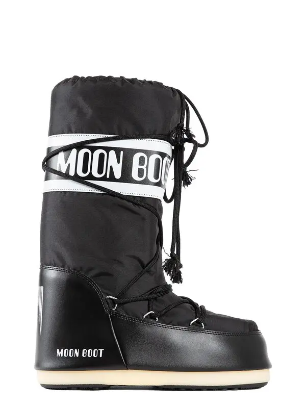 Moon Boot Icon Nylon Ski Boots - Black