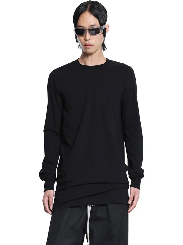 Rick Owens Concordians Level Long Sleeve T - Black