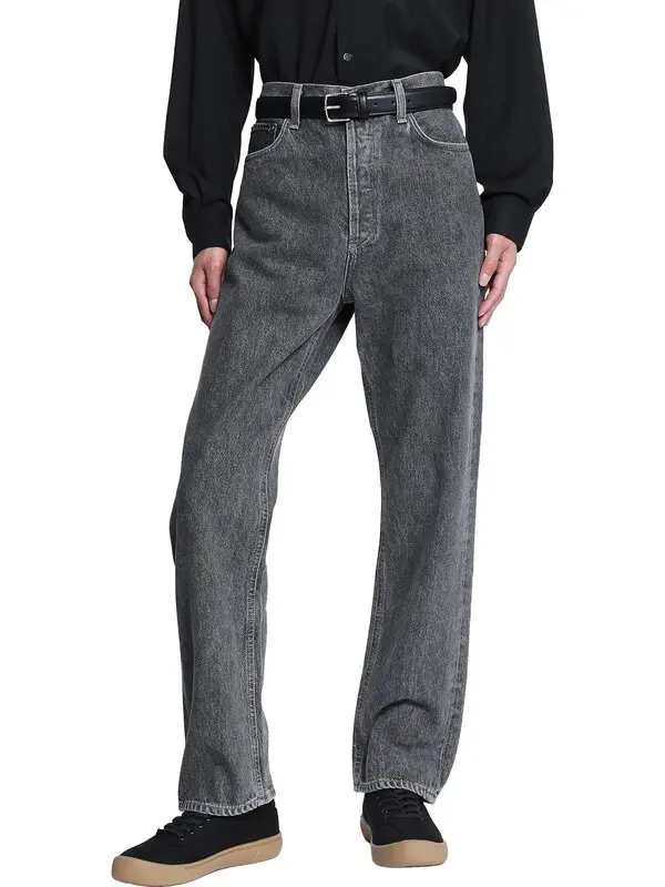 AGOLDE 90's Straight Leg Jeans - Grey