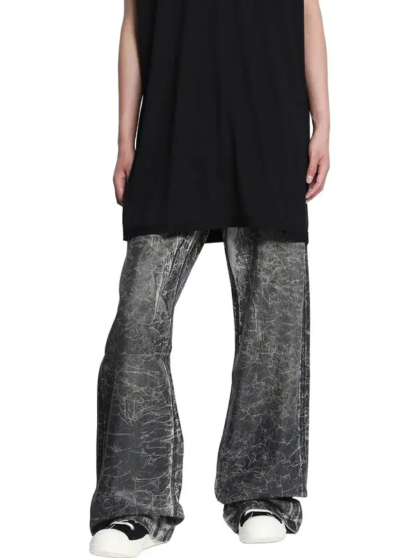 Rick Owens Concordians Geth Jeans - Black&white