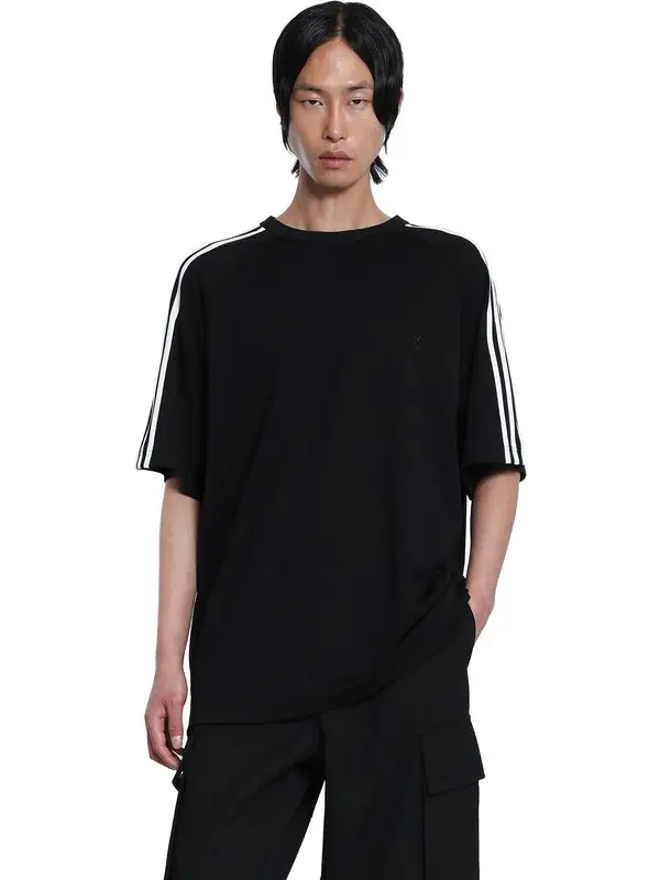 Y3 3-stripes T-shirt - Black