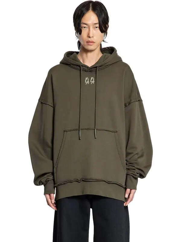44 LABEL GROUP Inside-out Hoodie - Green