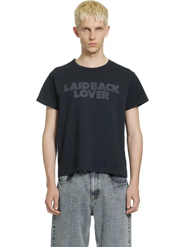 SECOND / LAYER Laidback Lover S/s Tee - Blue