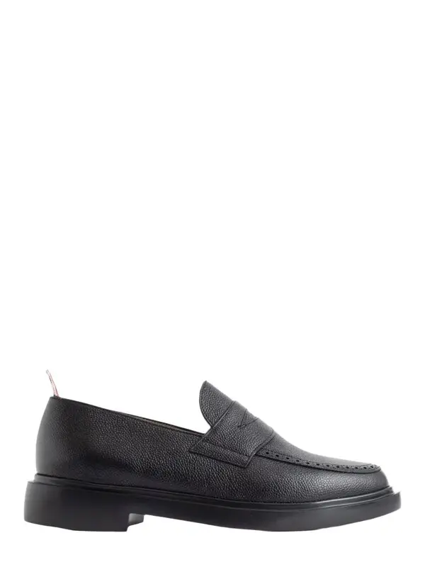 Thom Browne Penny Loafers - Black