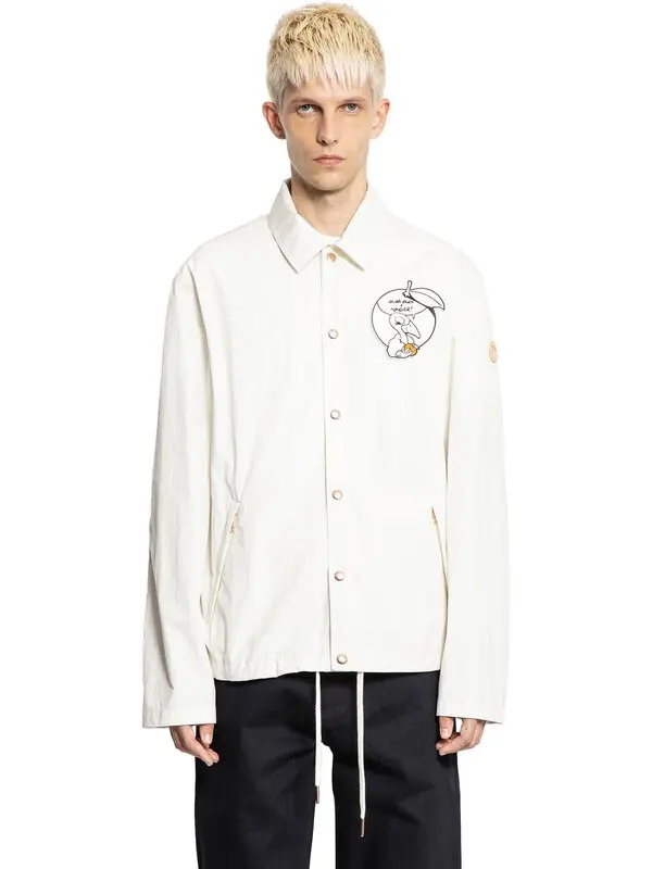 Moncler Gilga Farm Collaboration Overshirt - Blue
