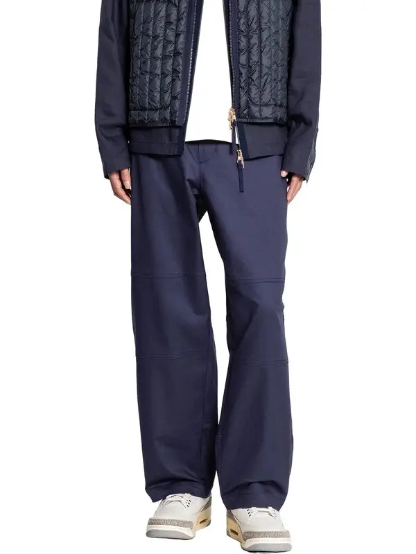 Moncler Gilga Farm Collaboration Cotton Gabardine Pants - Blue