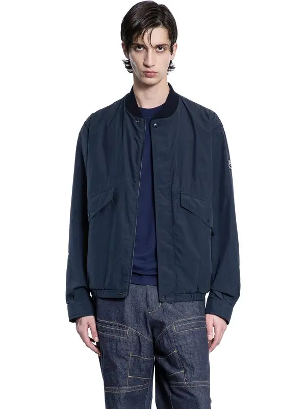 Moncler X Mercedes-benz Nigo Collaboration Tatene Bomber Jacket - Blue