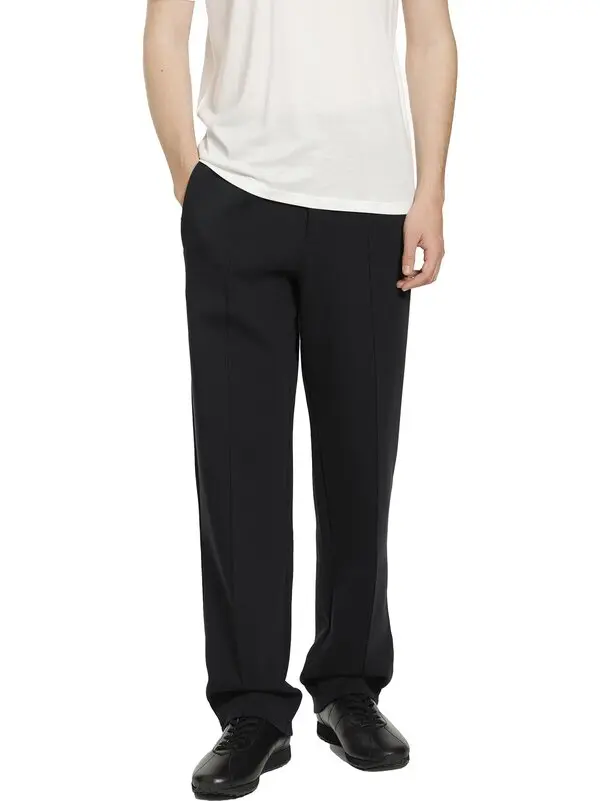 Emporio Armani Double Jersey Trousers - Blue