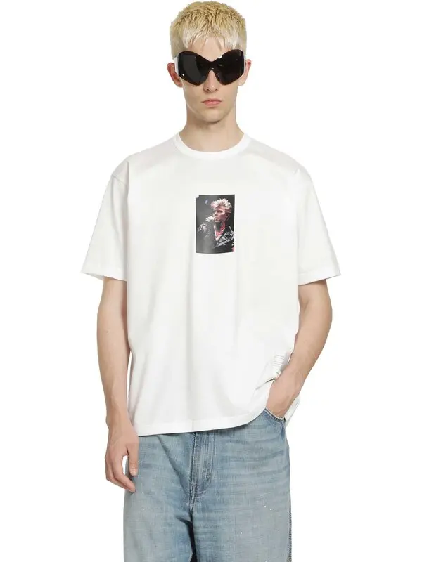 Junya Watanabe Berberjin David Bowie T-shirt - White