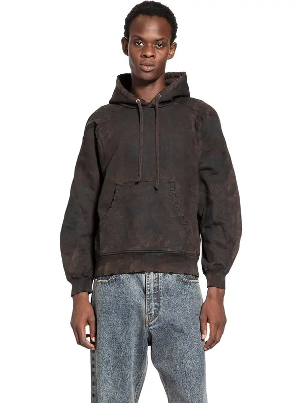 JORDANLUCA Bulldog Hoodie - Black