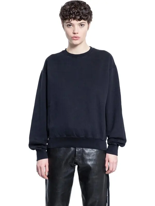 ANN DEMEULEMEESTER Smokey Eye Sweatshirt - Black