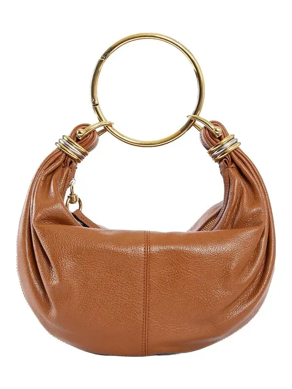 Chloé Small Hobo Bag With Bracelet Handle - Brown