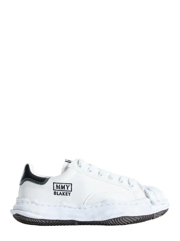 Mihara Yasuhiro Blakey Low Original Sole Canvas Sneakers - White