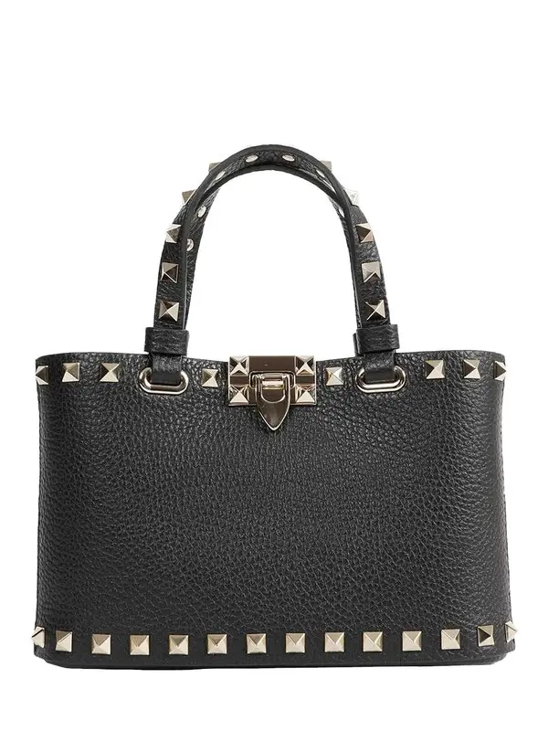 Valentino Garavani Rockstud Mini Shopping Bag - Black
