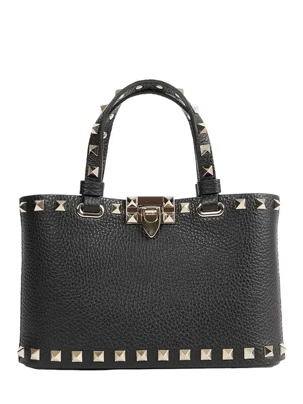 Valentino Garavani Rockstud Mini Shopping Bag - Black