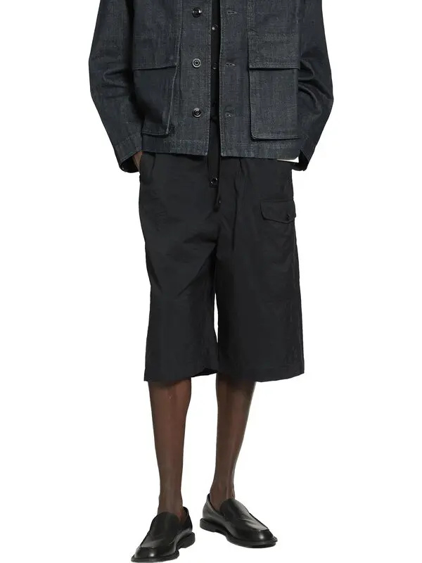LEMAIRE Cargo Easy Shorts - Black