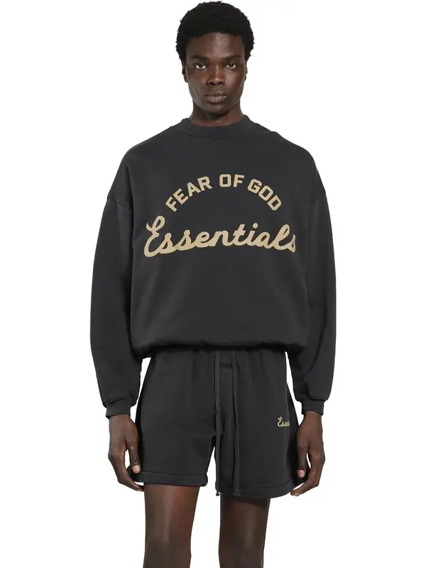 Fear Of God Training 90s Crewneck Sweatshirt - Black