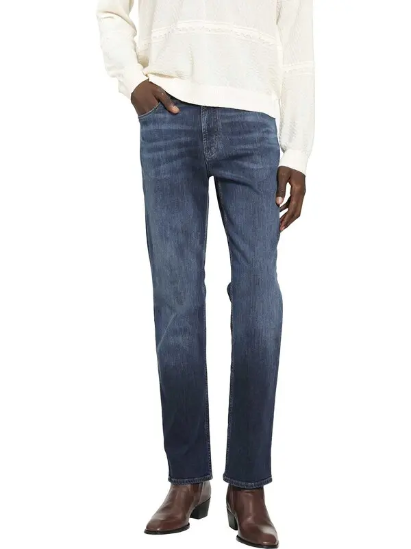 Emporio Armani J76 Straight-leg Jeans - Blue