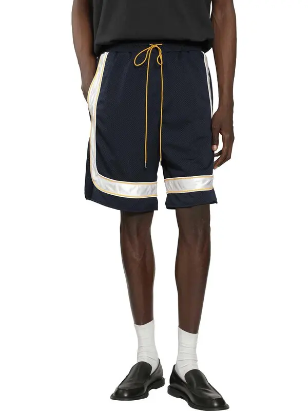 Rhude Baggy Track Shorts - Blue