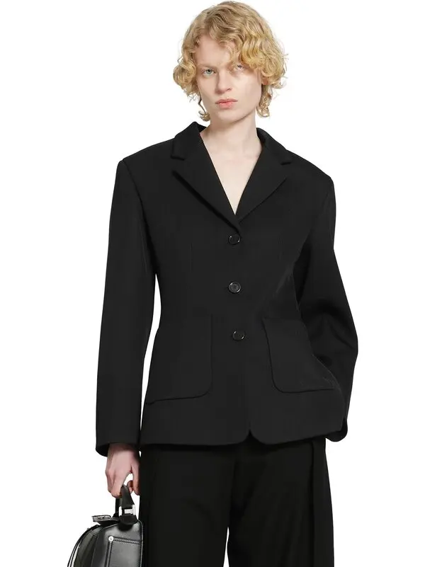 Loewe Wool Blazer - Black
