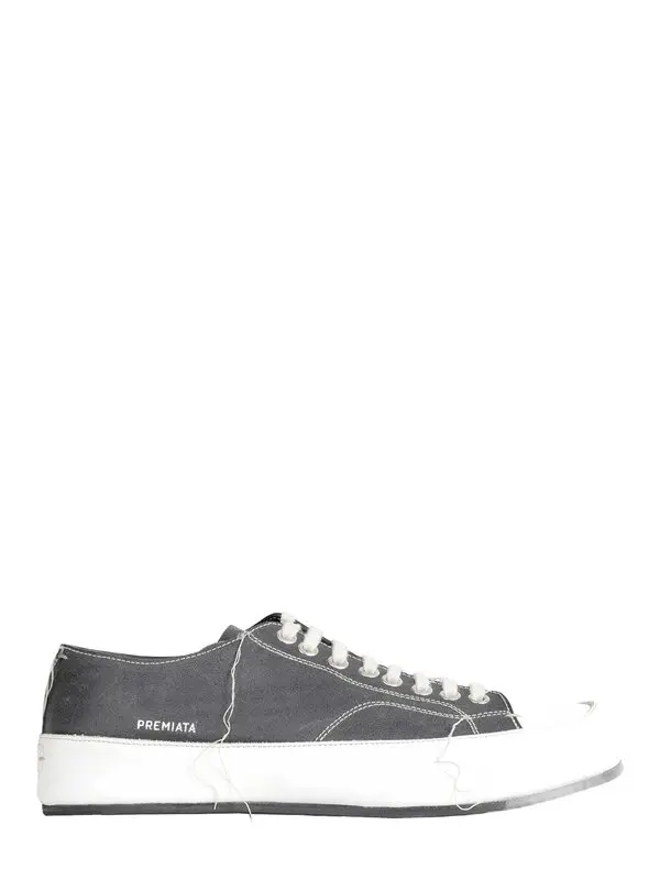 Premiata Mark Leather Sneakers - Black
