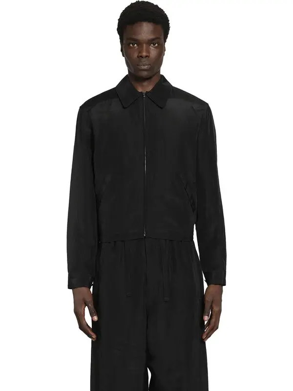 LEMAIRE Short Blouson Jacket - Black