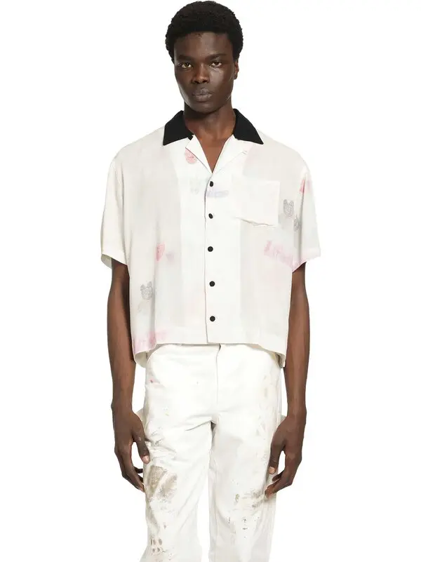 PALY HOLLYWOOD Crayon Shirt - Black&white