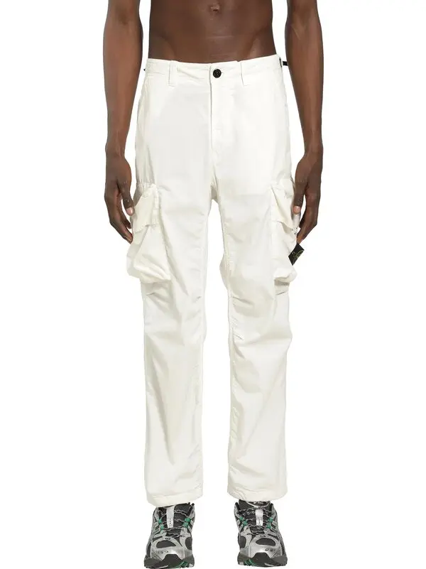 Stone Island 3100036 Cargo Trousers - Off-white
