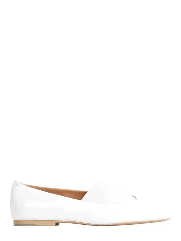 JIL SANDER Elys Ballerina Flat - White