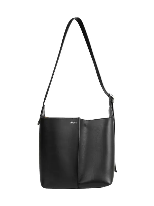 Loewe Bilbao Medium Bucket Bag - Black