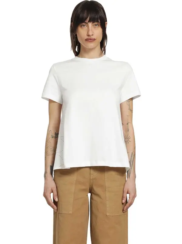 Moncler Cotton Jersey San Gallo T-shirt - White